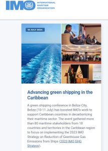 The International Maritime Organization- (IMO) spotlights the Belize ...