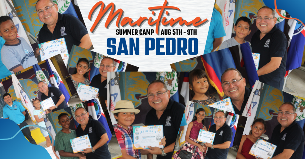 San Pedro Maritime Summer Camp – Belize Port Authority